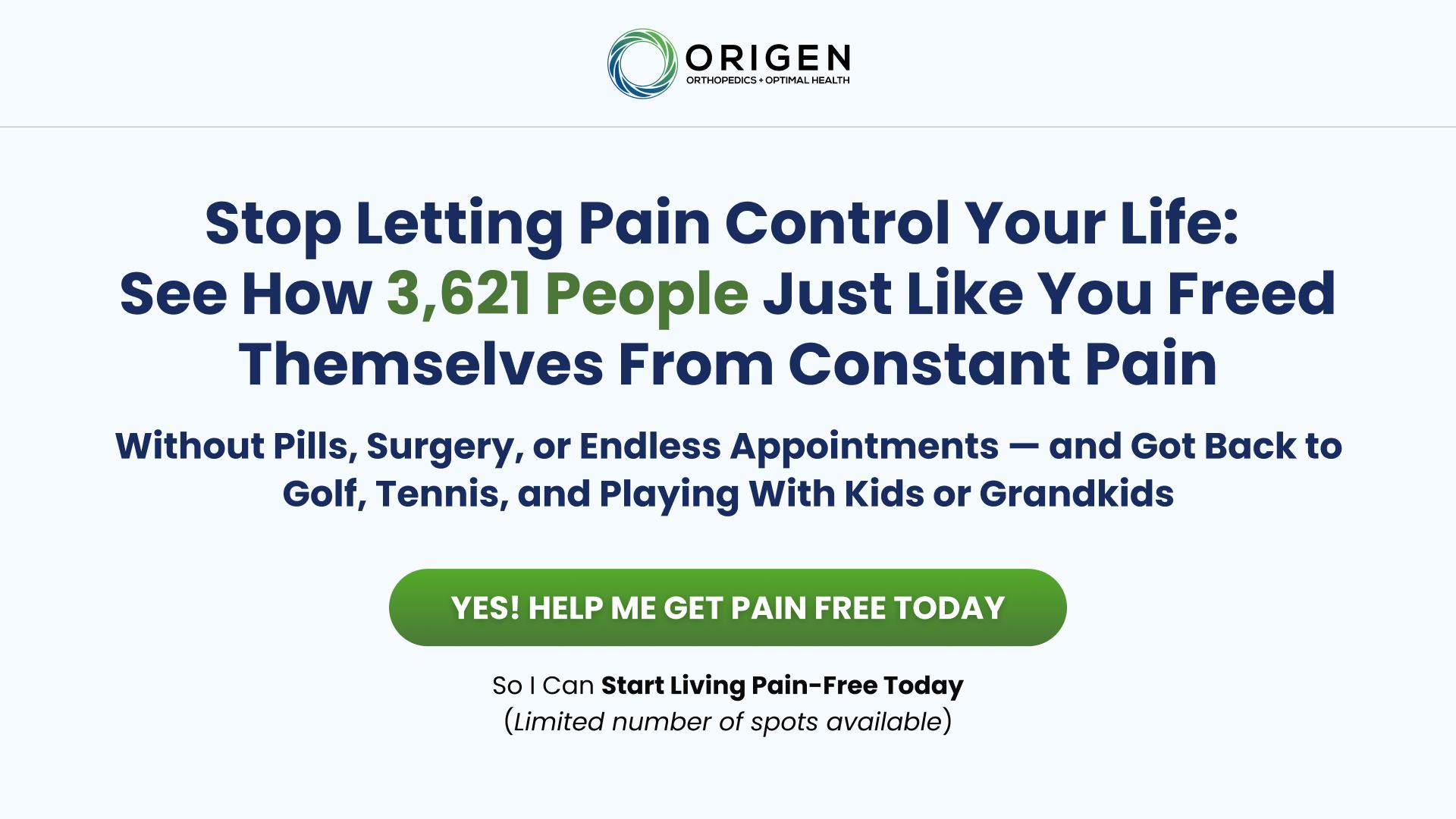 Pain Free - Origen